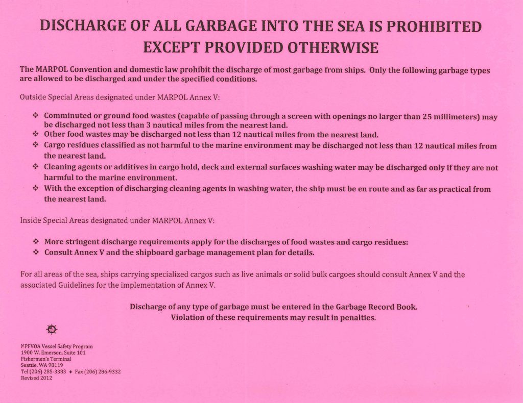 Training Materials | NPFVOA Vessel Safety Program